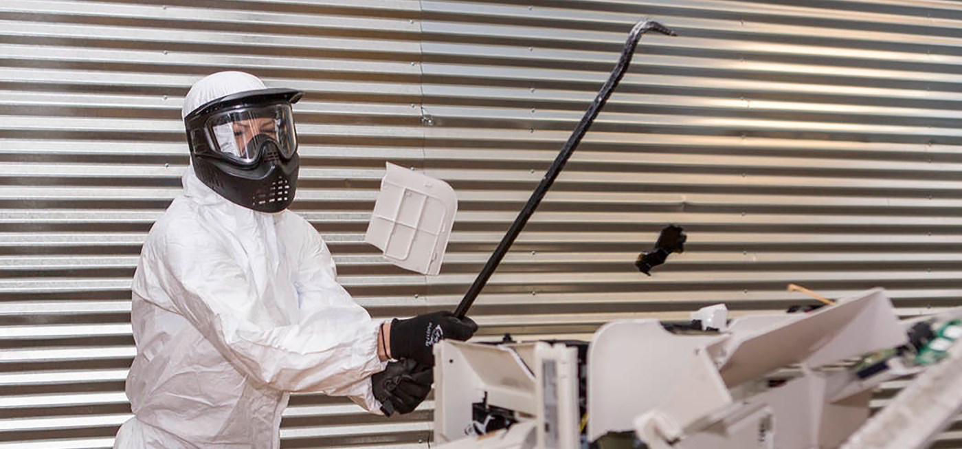 Rage Room Wrecking Package in Las Vegas | Wreck Room